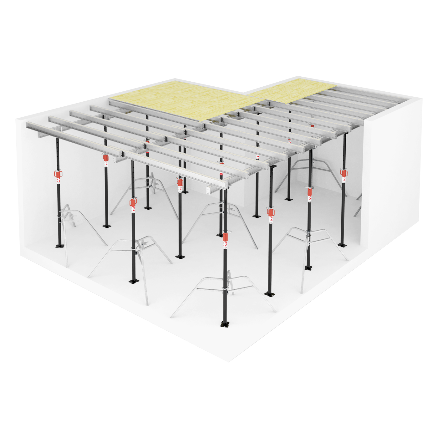 TITAN ALU-FLEX SLAB FORMWORK - Ischebeck TITAN Middle East