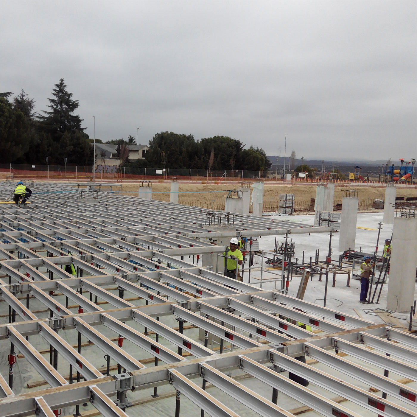 TITAN HV aluminium floor slab formwork - Ischebeck TITAN Middle East