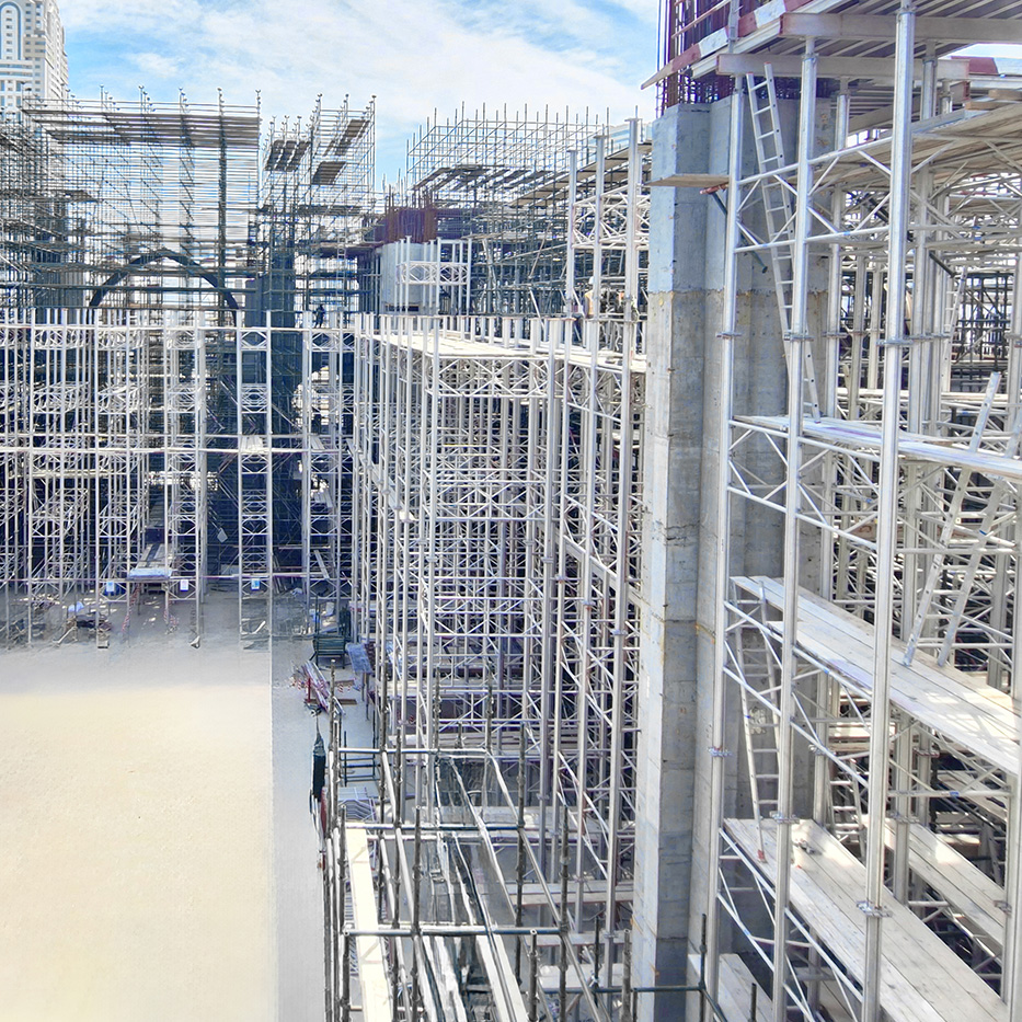 TITAN Aluminium megashore system - Ischebeck TITAN Middle East