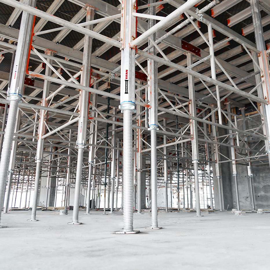 TITAN Aluminium megashore system - Ischebeck TITAN Middle East