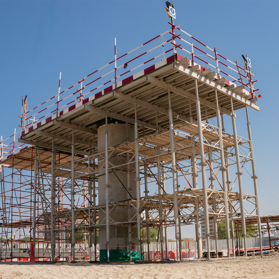 TITAN Aluminium megashore system - Ischebeck TITAN Middle East